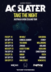 COCO pres. AC SLATER 'Take The Night' Tour - The MET - Sat Sept 26 - DJ ...